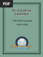 Vaishnava Calendar 2019 2020 PDF | PDF | Krishna | Hinduism
