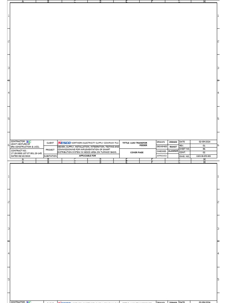 11KV Transformer Incoming Feeder Design | PDF | Electric Power ...