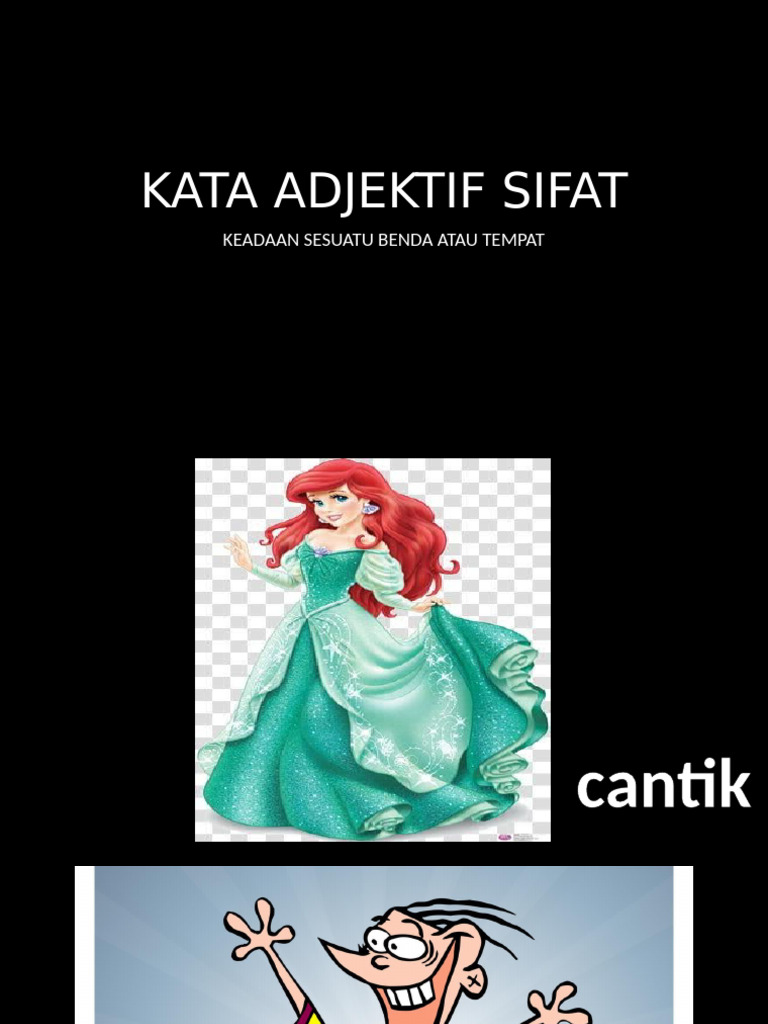 KATA ADJEKTIF SIFAT | PDF