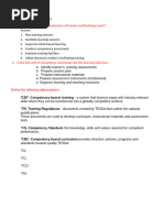 TESDA Trainers Methodology Overview | PDF | Educational Assessment ...