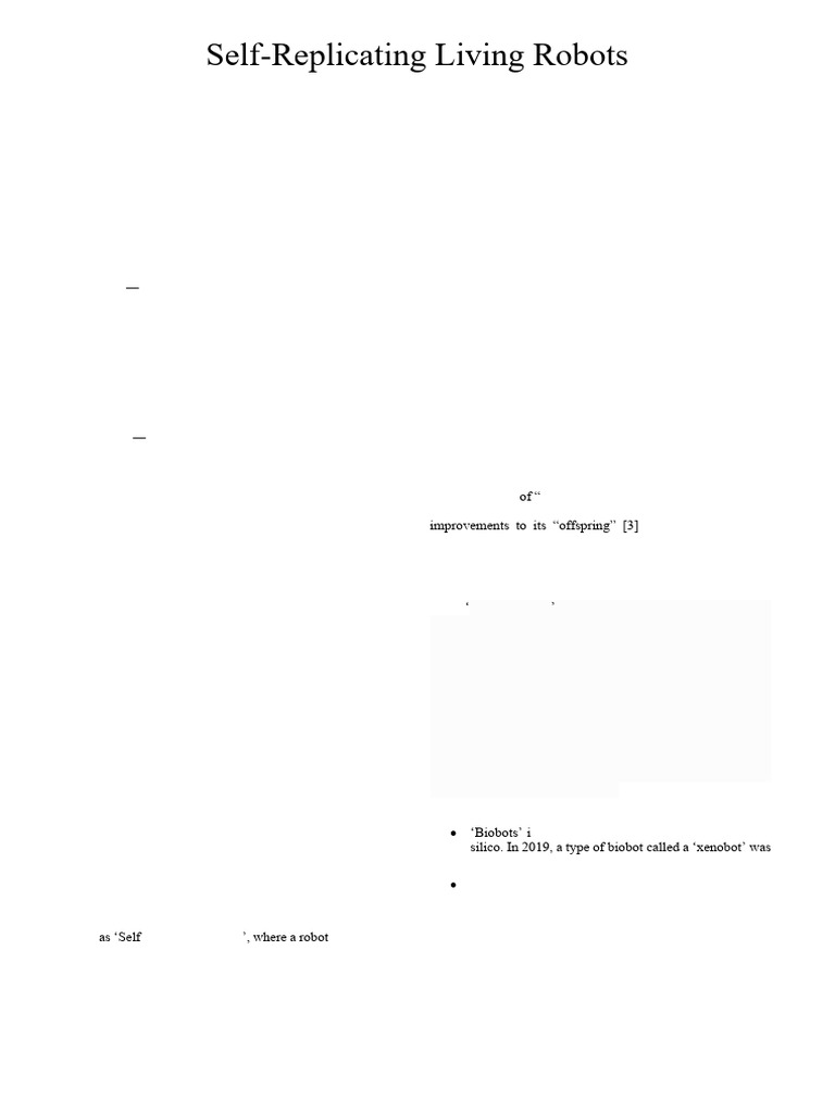 Paper Presentation | PDF | Evolution | Robotics