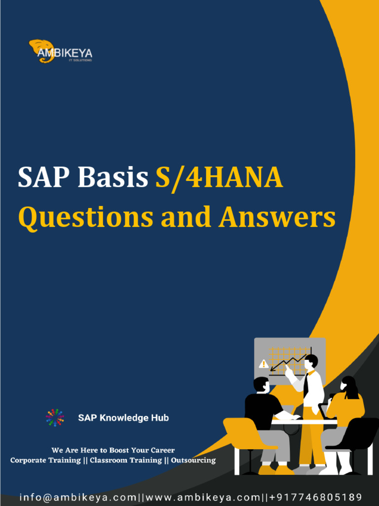 SAP Basis S4HANA Questions and Answers | PDF | Mobile App | Cloud Computing