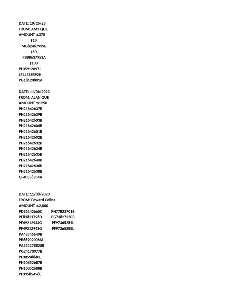 Usd Serial No. | PDF