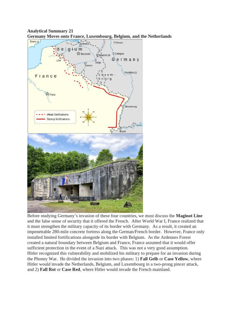 Analytical Summary 21 - Modern World History | PDF | Battle Of ...