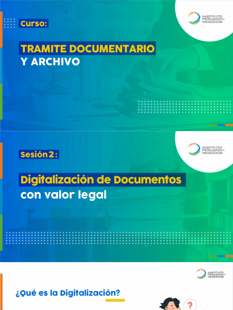 Sesion 2 - Tramite Documentario y Archivo | PDF