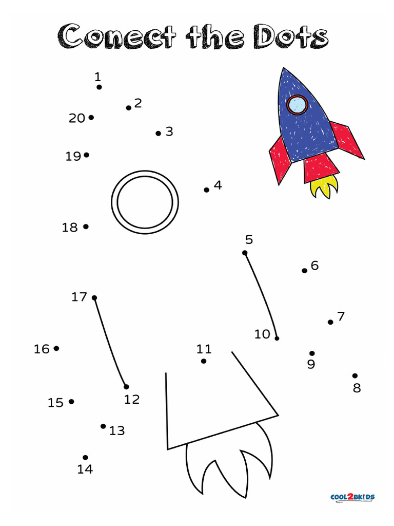 Free Printable Dot To Dot 1 20 | PDF