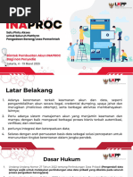 Manual Book - Akun INAPROC | PDF