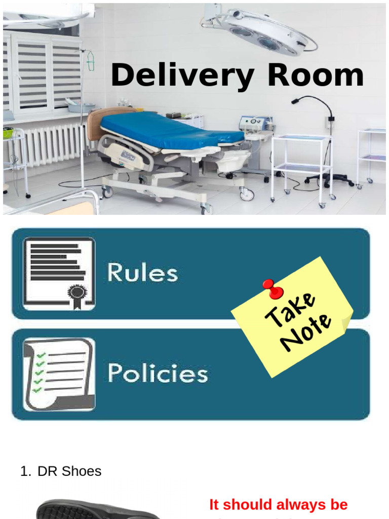 Delivery Room Orientation | PDF | Childbirth | Medical Specialties