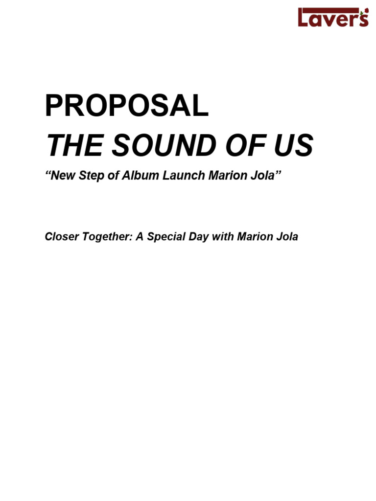 Contoh Proposal Fanbase | PDF