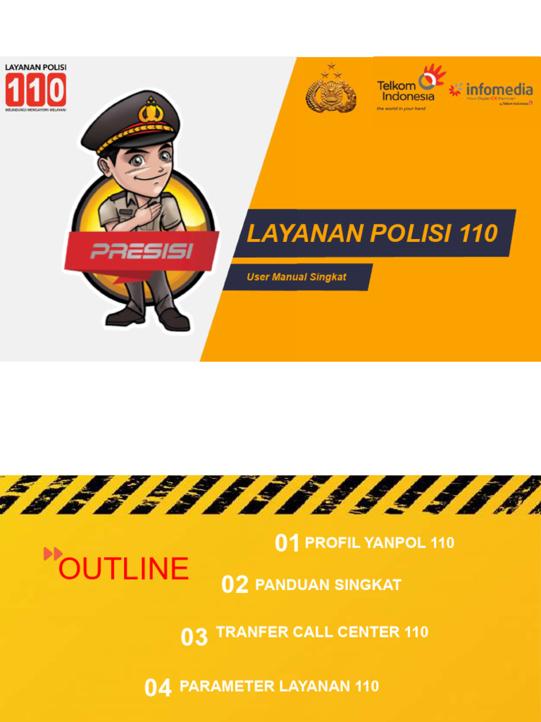 Panduan Singkat Yanpol 110 | PDF