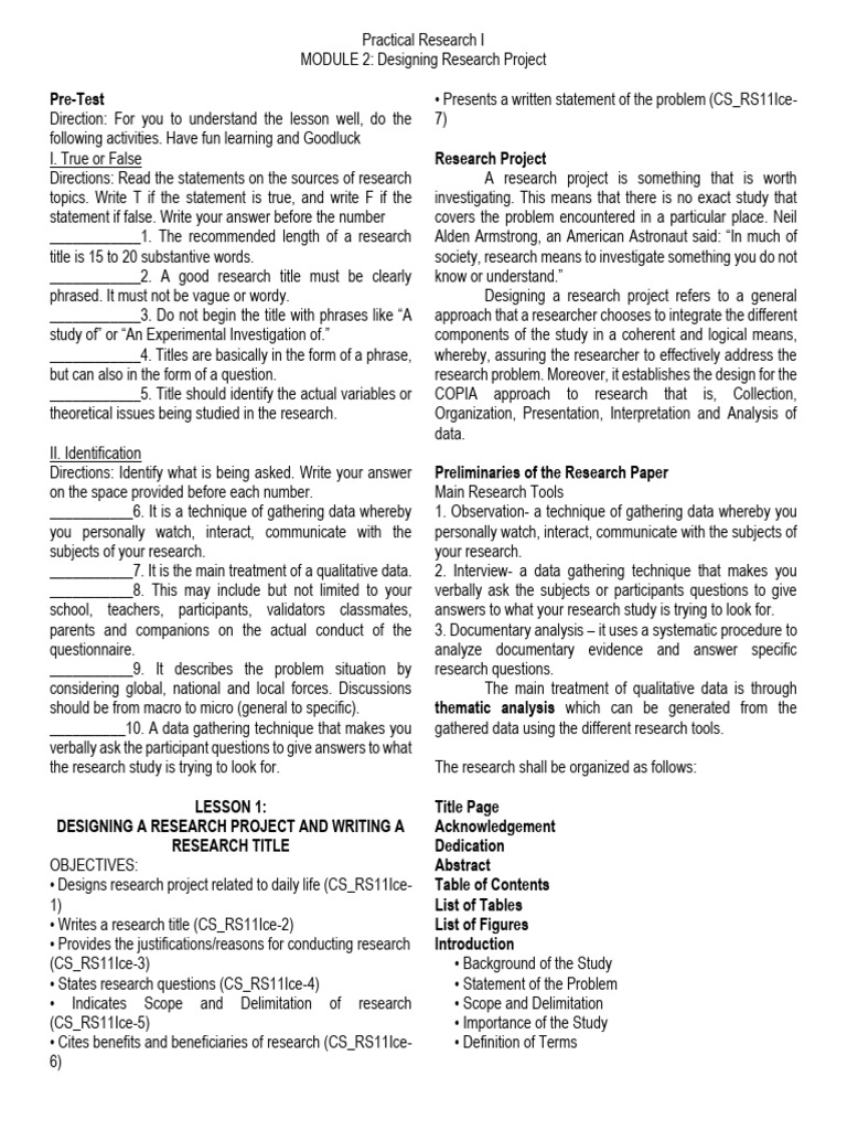 MOD-2-L-1 | PDF | Data | Qualitative Research