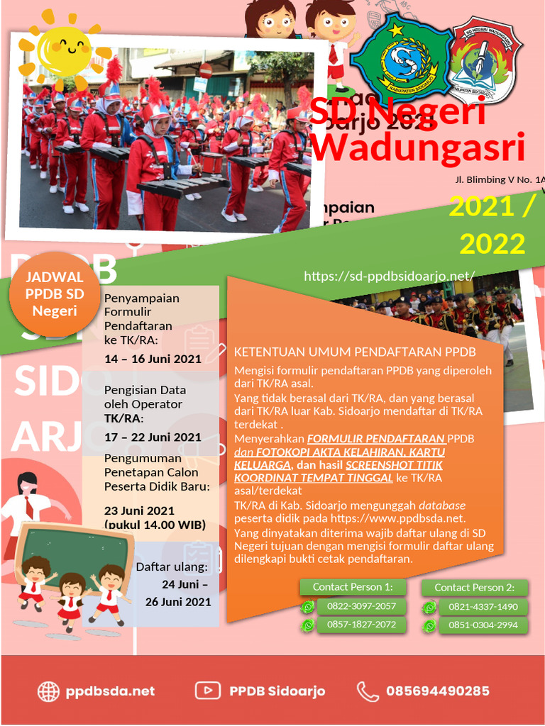 Brosur PPDB Wadas 2021 | PDF