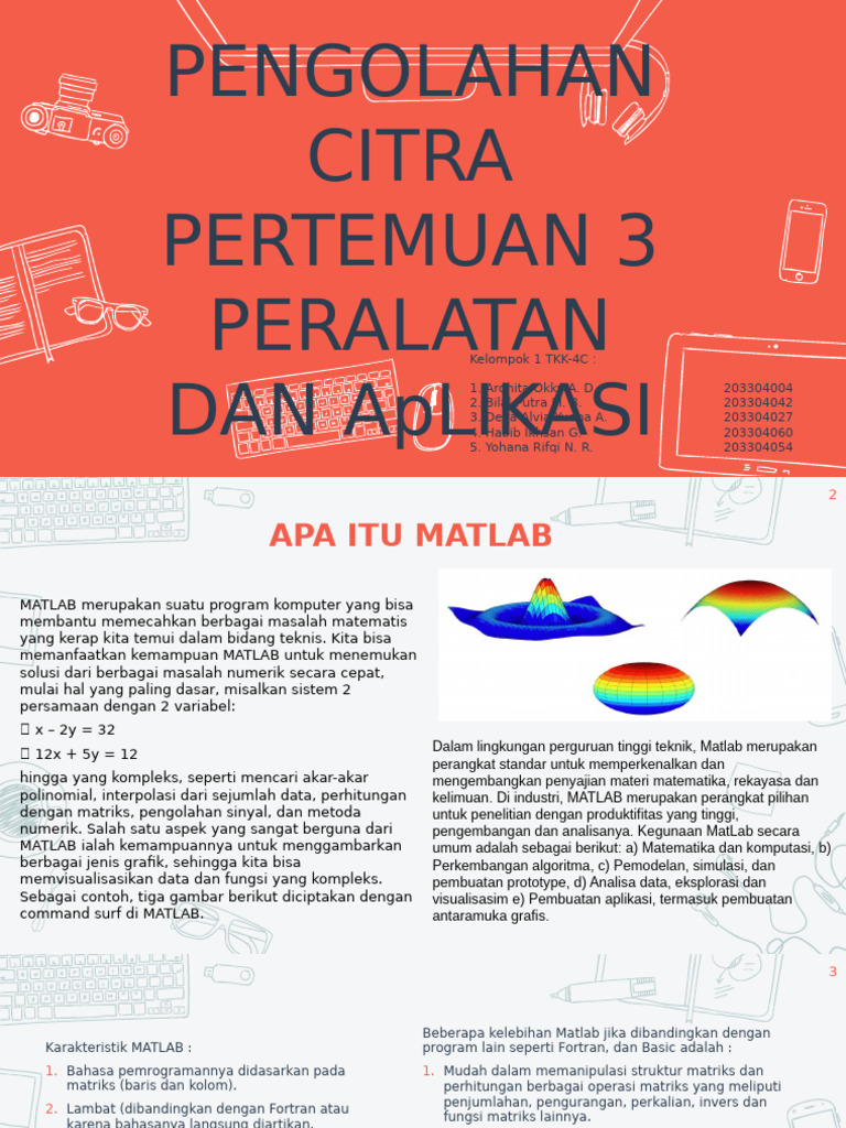 Pengolahan Citra Bab-3 - Kel1 | PDF