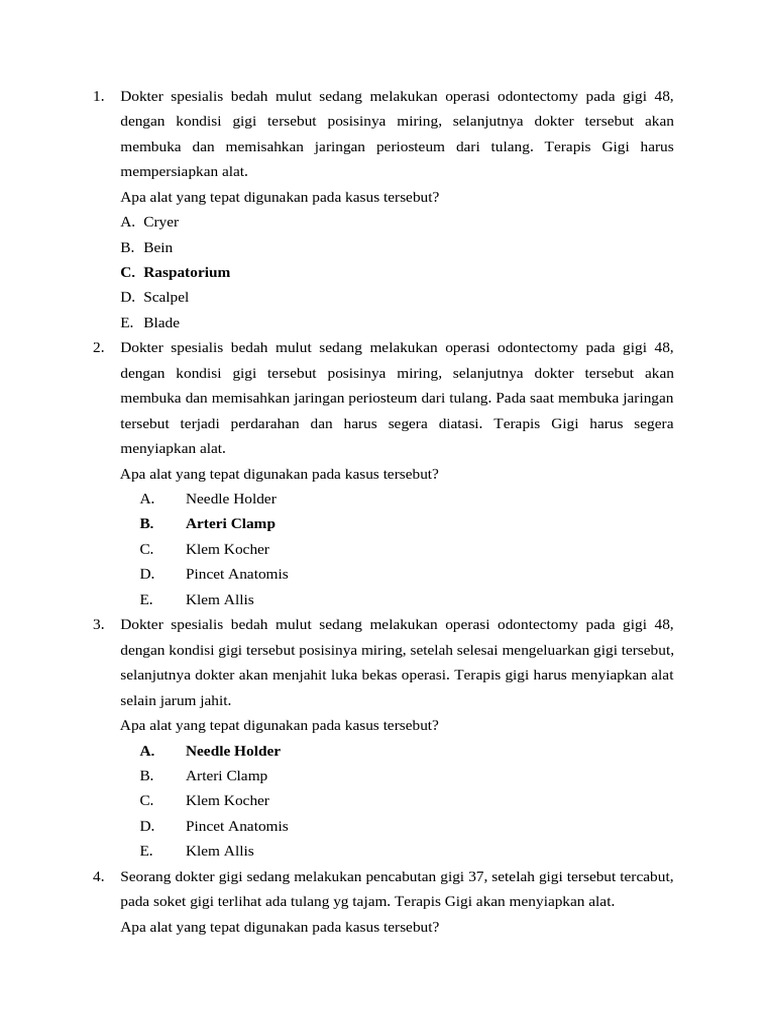 Contoh Soal Vignette Untuk Ukom | PDF