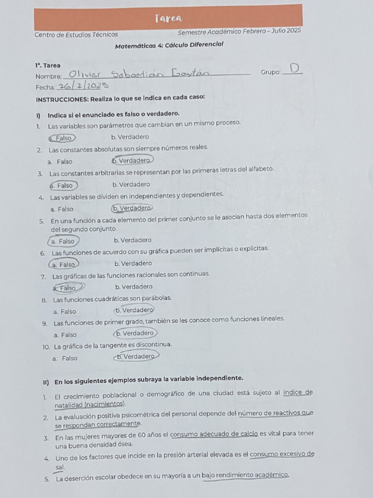 Tarea 1 Mate | PDF