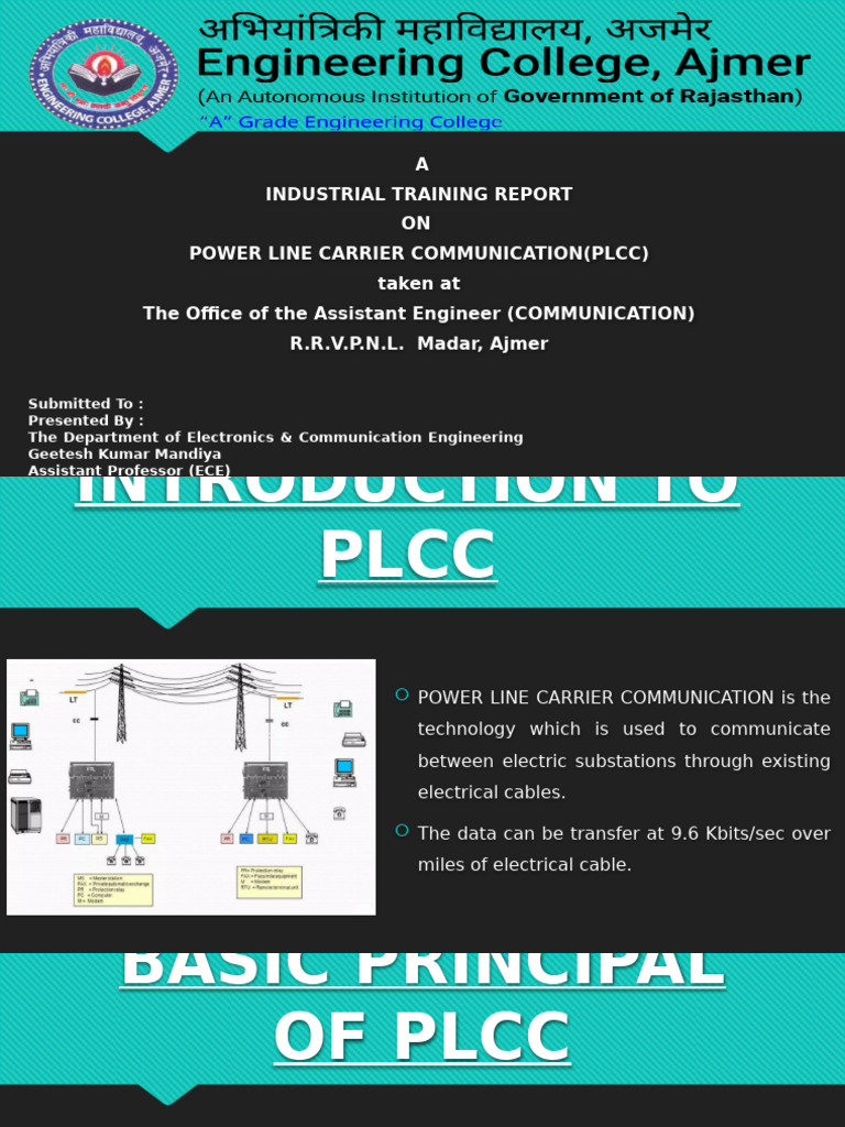Power Line Carrier Communication Overview | PDF | Electric Power ...
