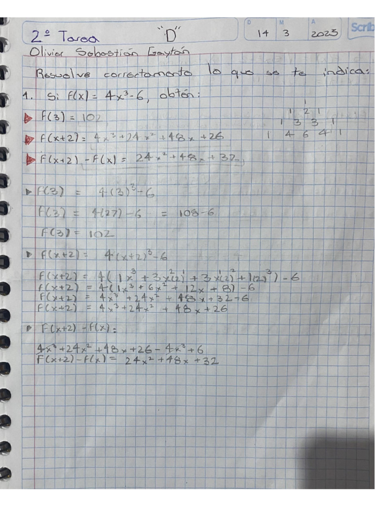 Tarea 2 Mate v0 | PDF