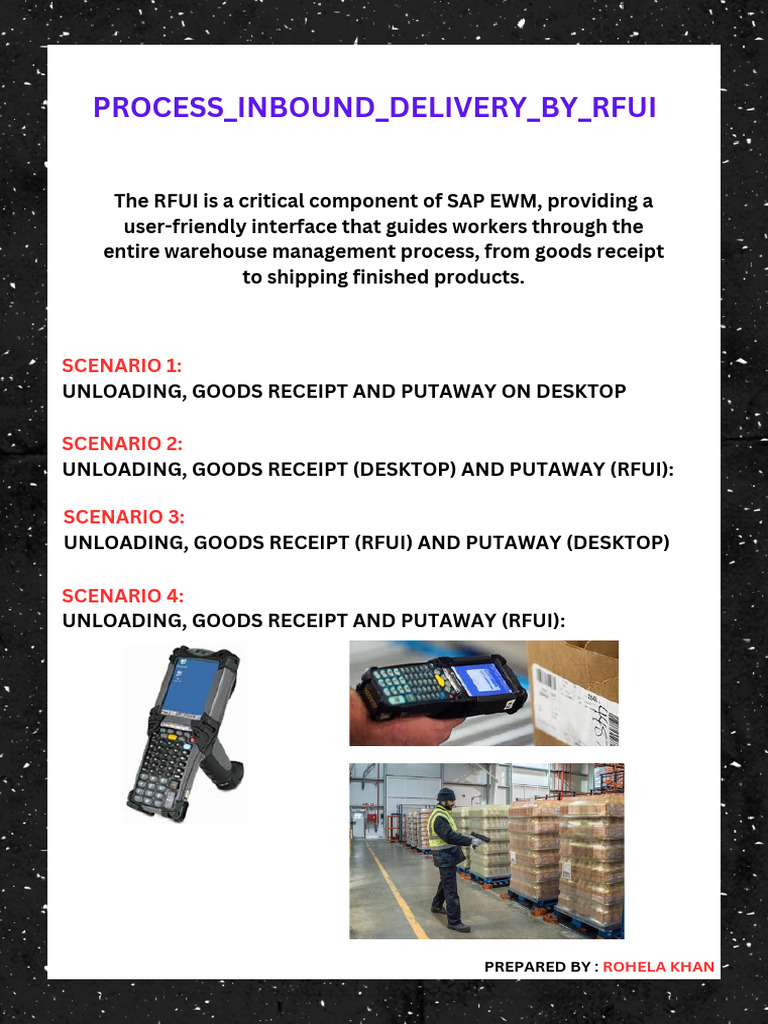 Inbound Delivery 1741669013 | PDF | Receipt | Supply Chain Management