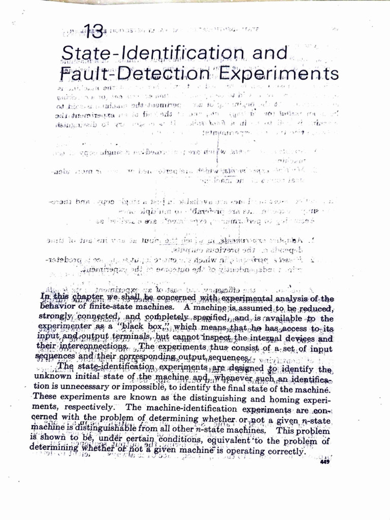 Chapter 13 State Identification | PDF