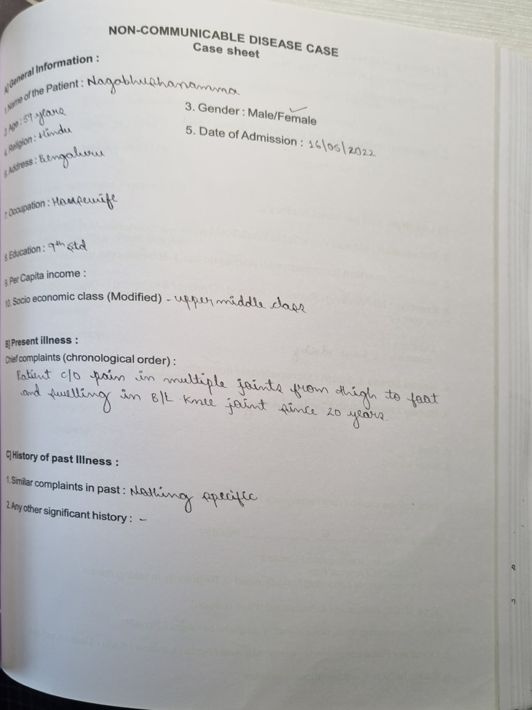 Non-Communicable Disease Case Study | PDF | Fat | Diet (Nutrition)
