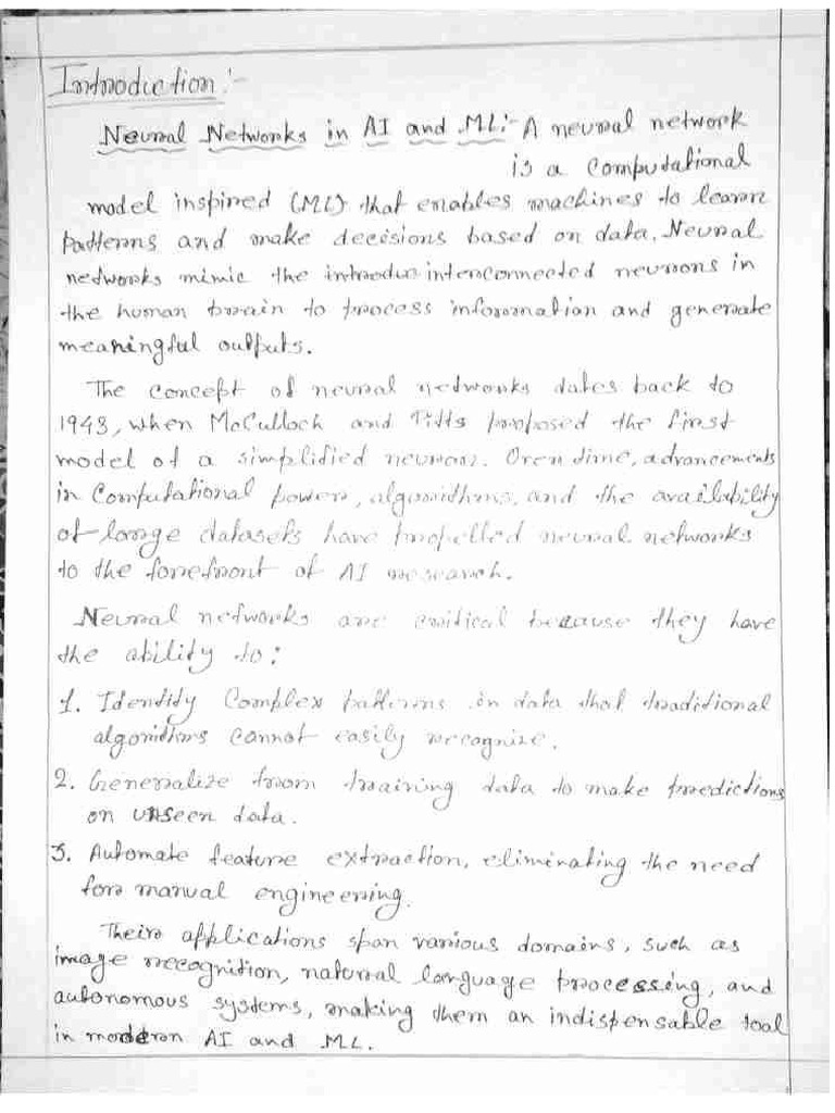 Bca Ca2 Aiml | PDF
