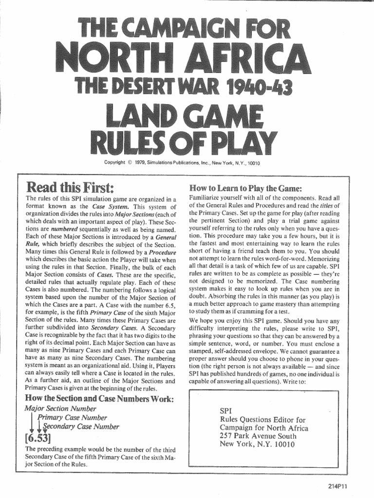 Campaign Northafrica | PDF