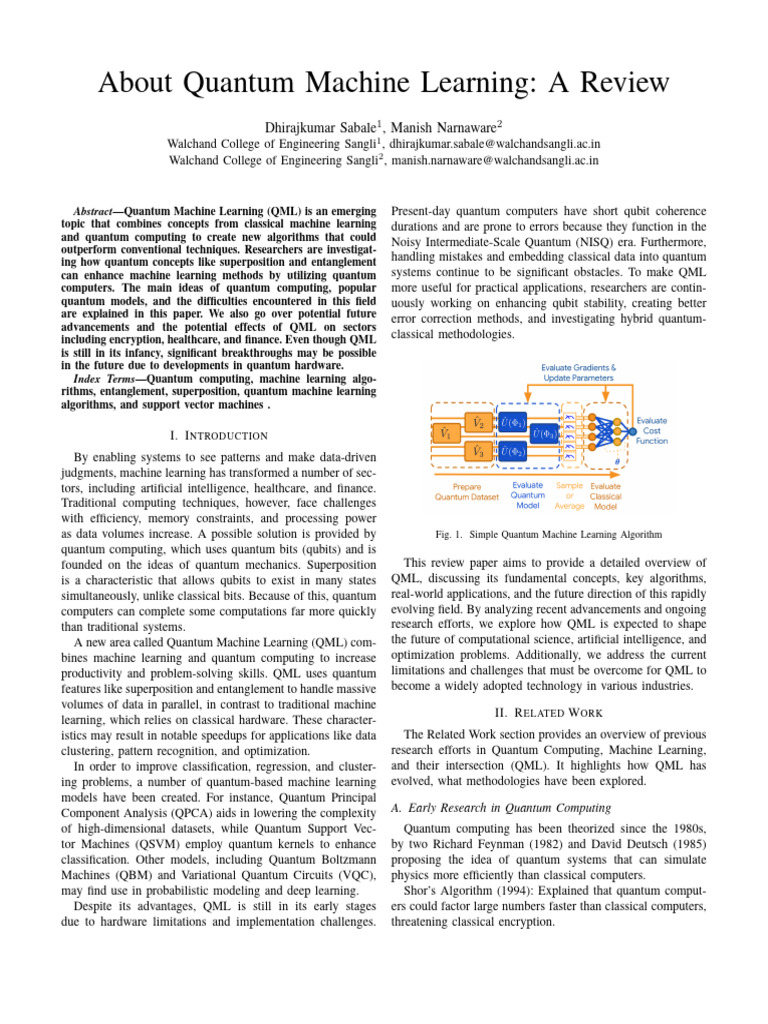 183 Submission | PDF | Quantum Computing | Principal Component Analysis