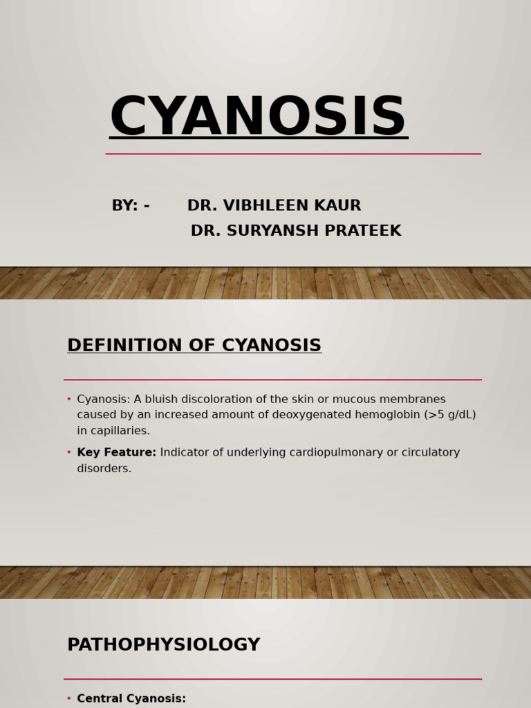 CYANOSIS | PDF