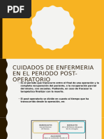 Fases Del Postoperatorio | PDF | Cirugía | Masaje