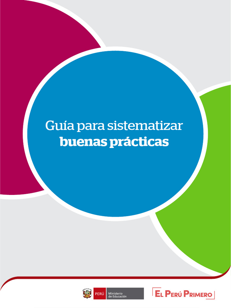 Guia para Sistematizar Buenas Practicas | PDF | Evaluación