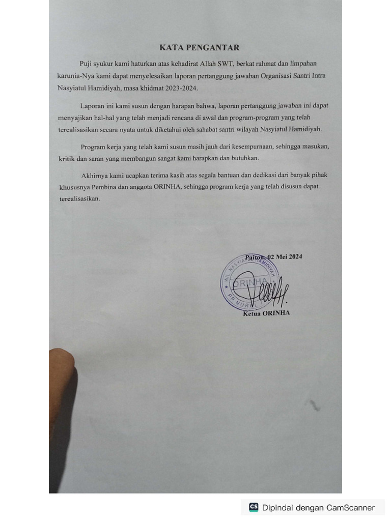 Kata Pengantar | PDF