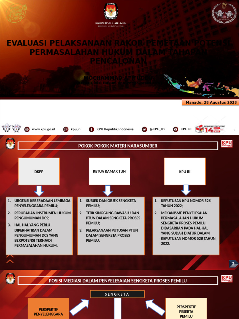 Materi Pak Kadiv Sulut | PDF