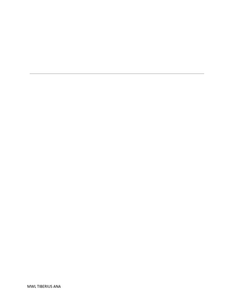 MWL Tiberius Ana | PDF