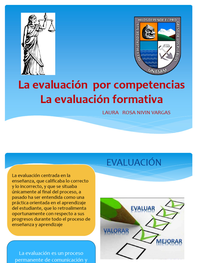 La Evaluación Por Competencias | PDF | Evaluación | Enseñando