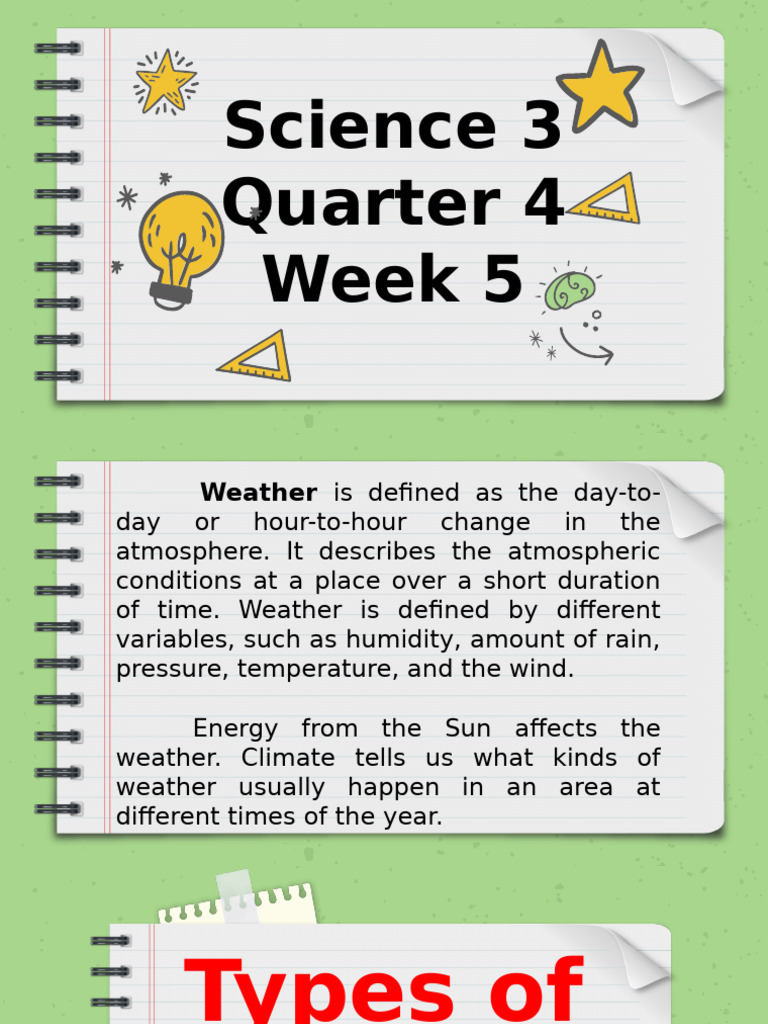 Understanding Different Types of Weather | PDF | Weather | Cloud