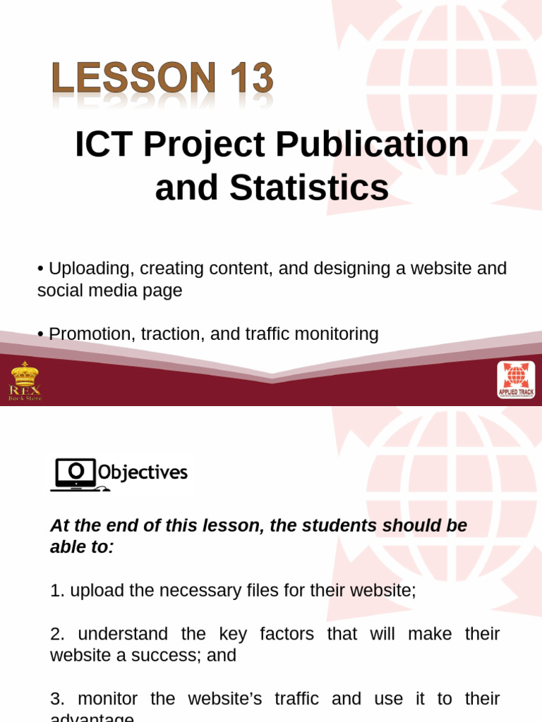 L13 ICT Project Publication and Statistics | PDF