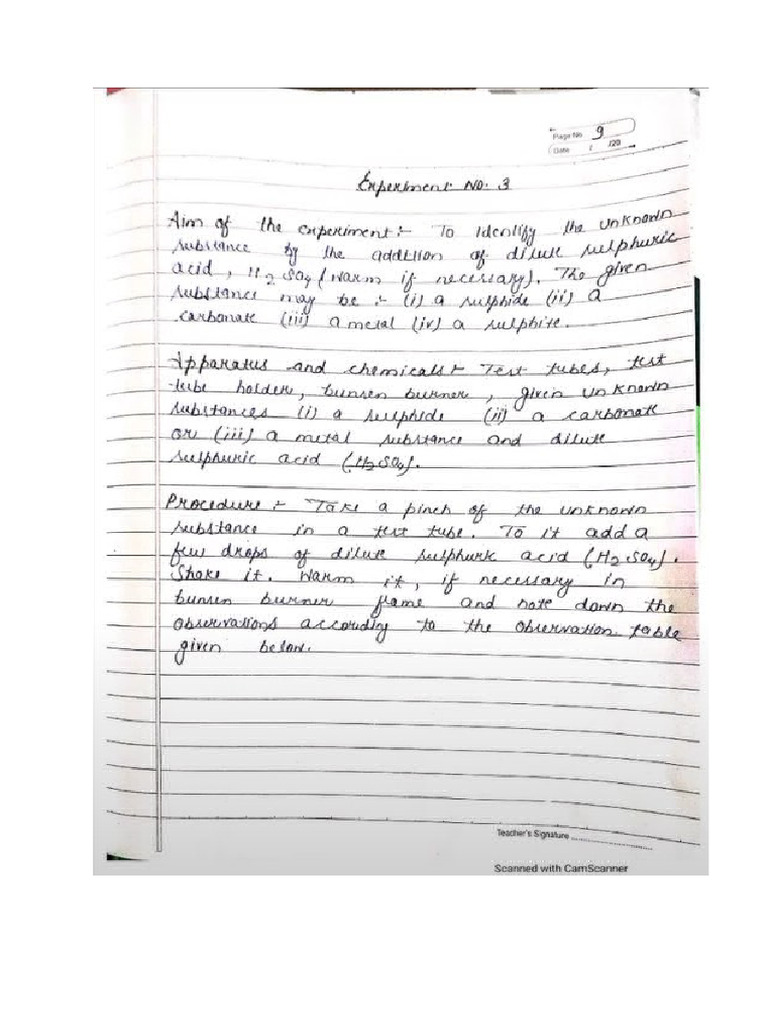 Consolidated 9 TH Experiments | PDF