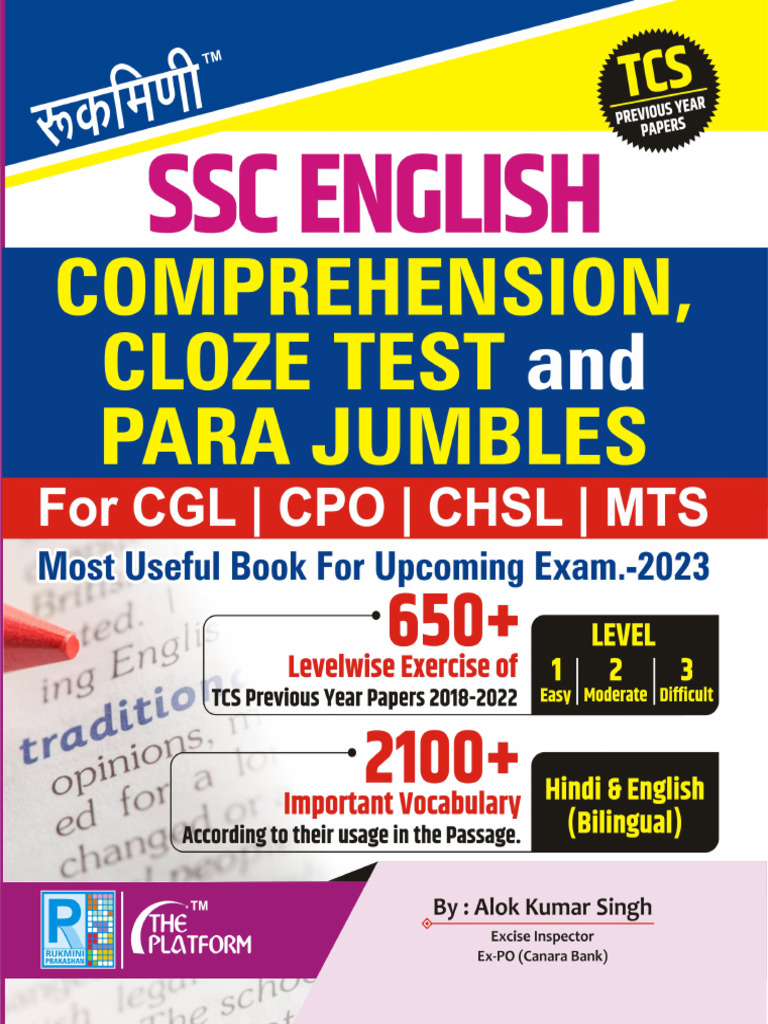 SSC English Comprehension Practice Guide | PDF | Plastic | Recycling