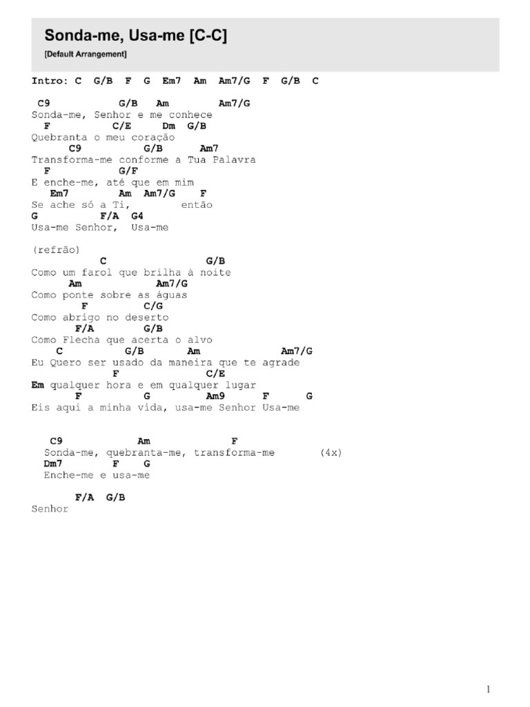 Sonda-Me, Usa-Me | PDF