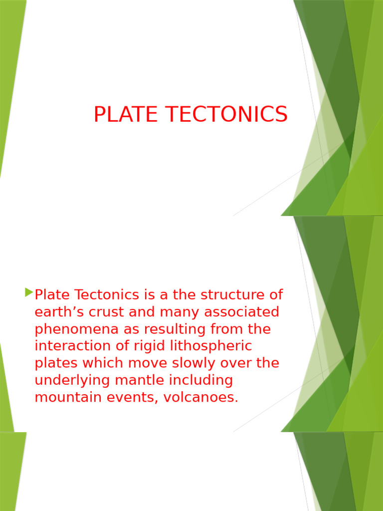 PLATE TECTONICS-2 | PDF