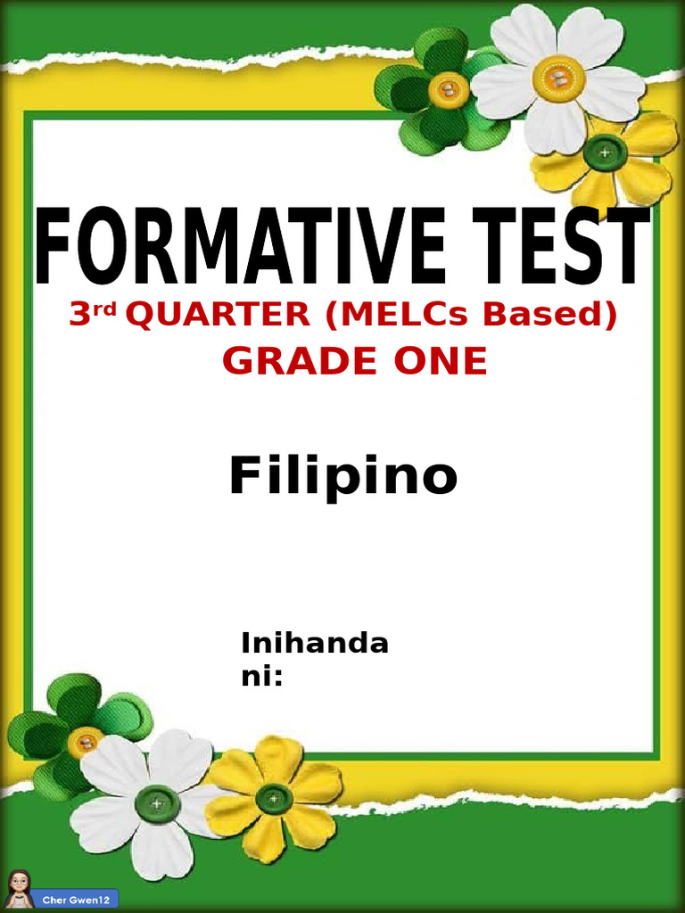Filipino Worksheets Q3 W5 | PDF
