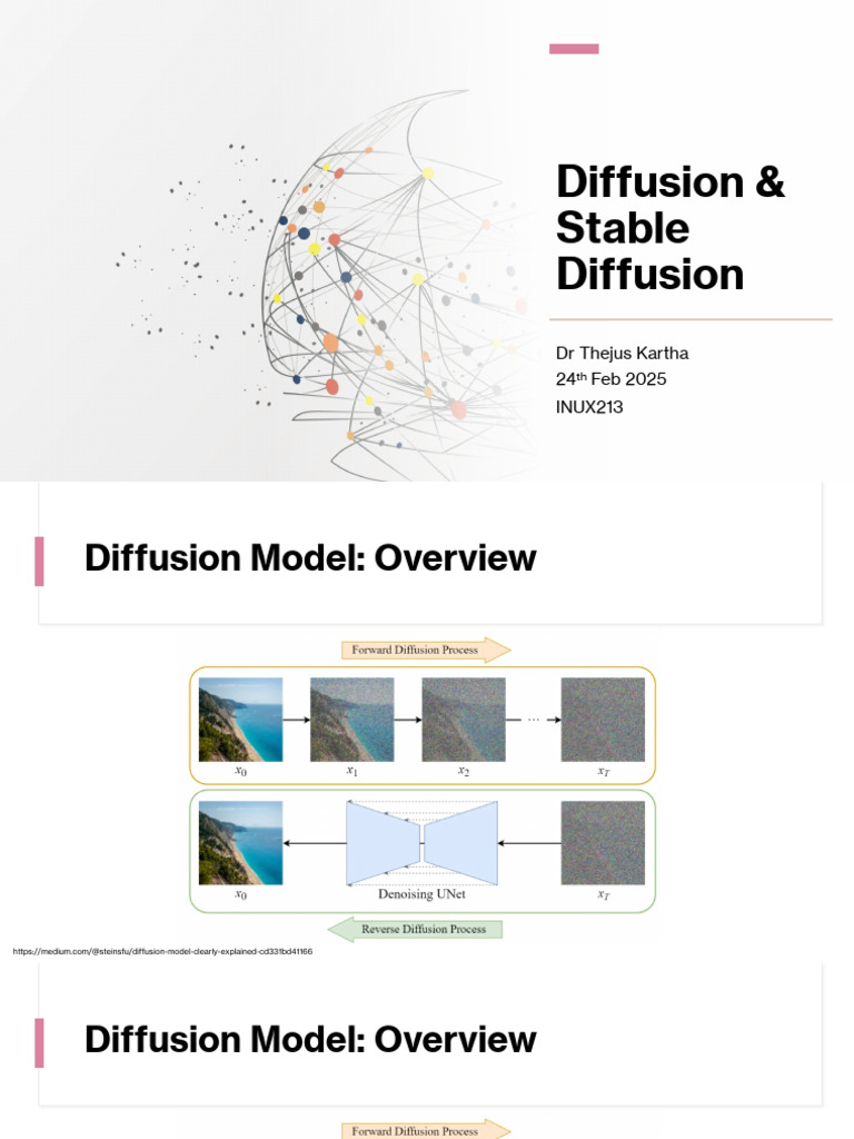 20250224_Diffusion-StableDiffusion | PDF | Applied Mathematics | Machine Learning