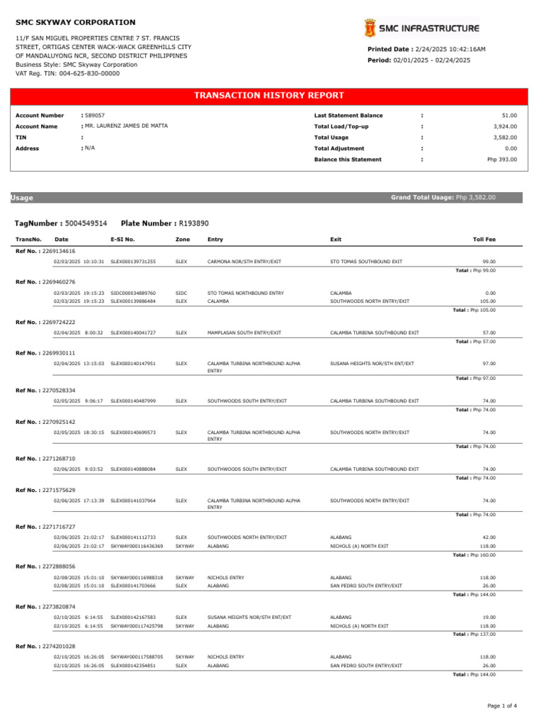 TransactionHistoryReport 589057 20250224 104217 | PDF