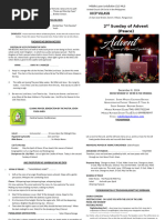 Divine Service Program | PDF | Hymns | Prayer