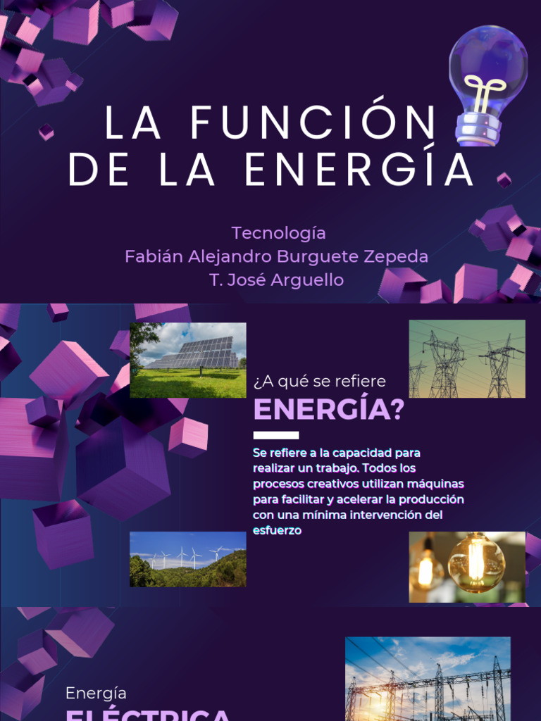 la funcion de la energia | PDF