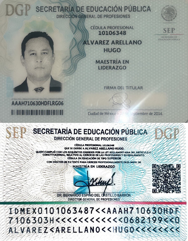 Cedula Maestria 2024 | PDF