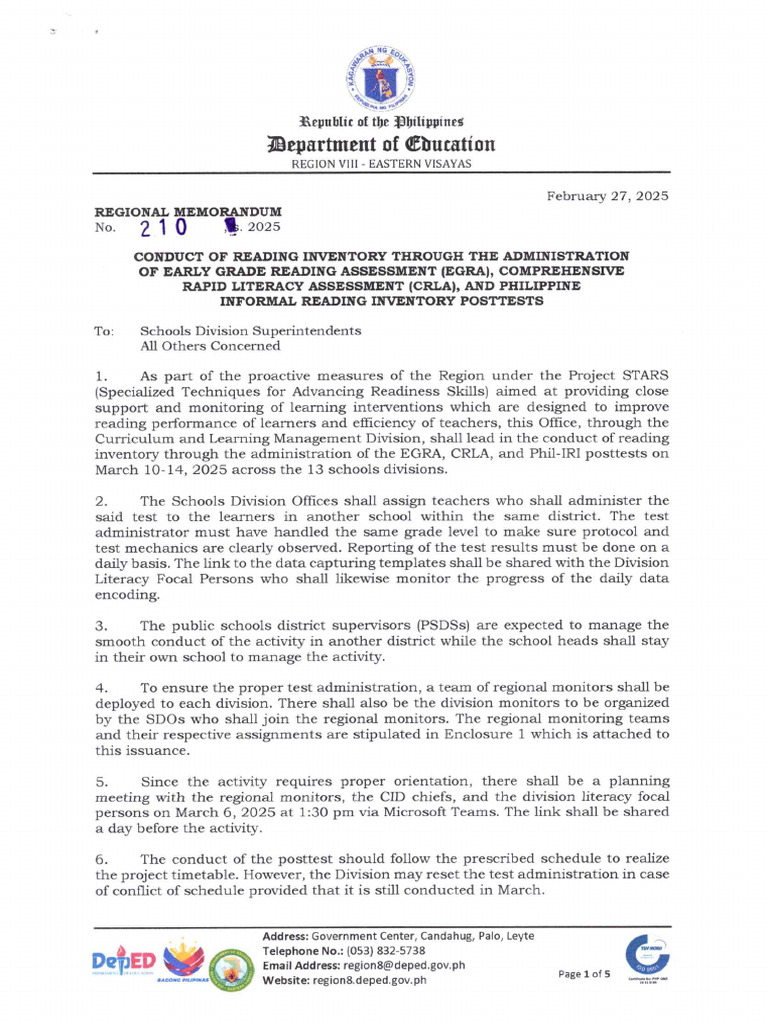 RM-No.-210-s.-2025-CLMD-02282025-DME (1) | PDF