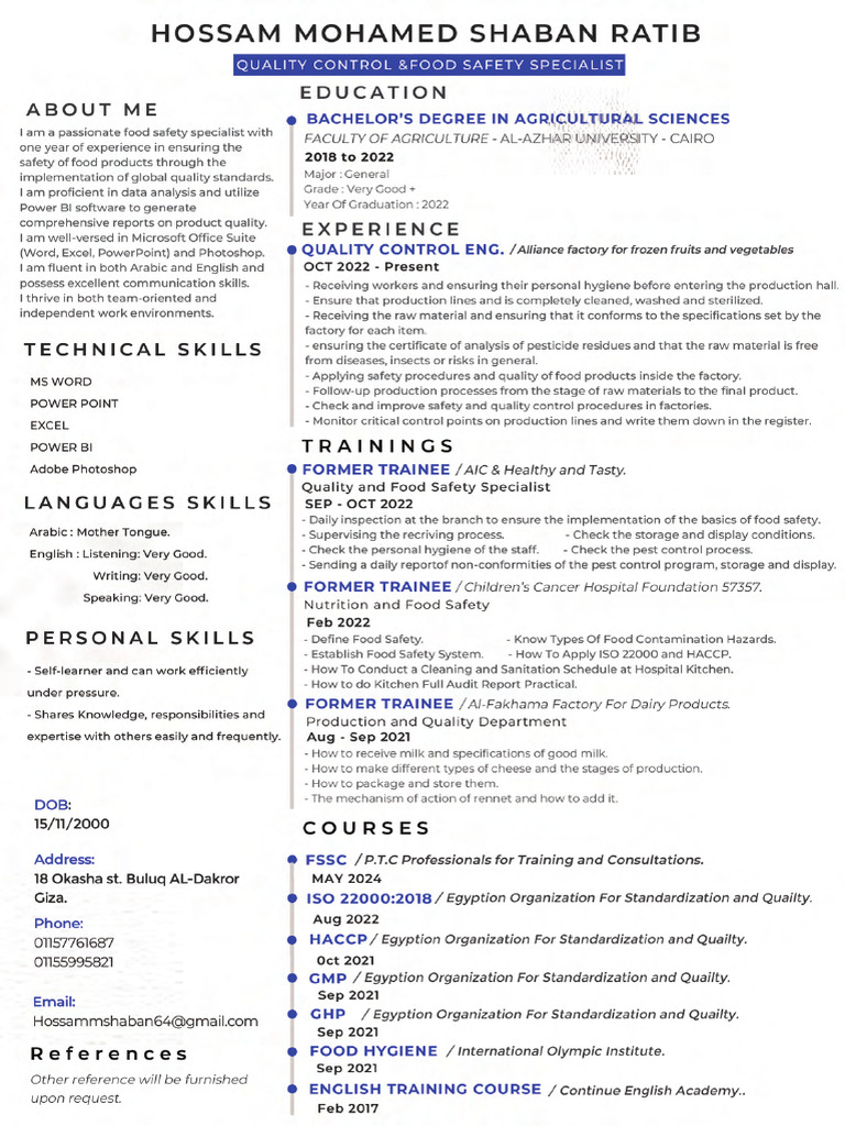 QC @Hossam.M.Shaban | PDF