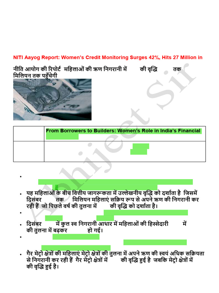 6th March Current Affairs by Abhijeet Sir | PDF