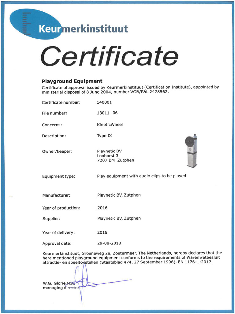 DJ Post Certificate 2018 | PDF